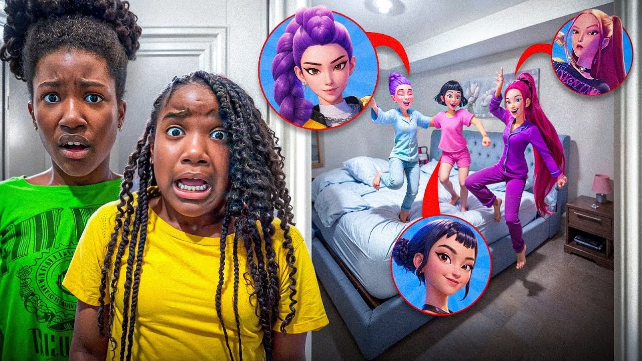 We Caught KPop Demon Hunters at Our Back-to-School Sleepover