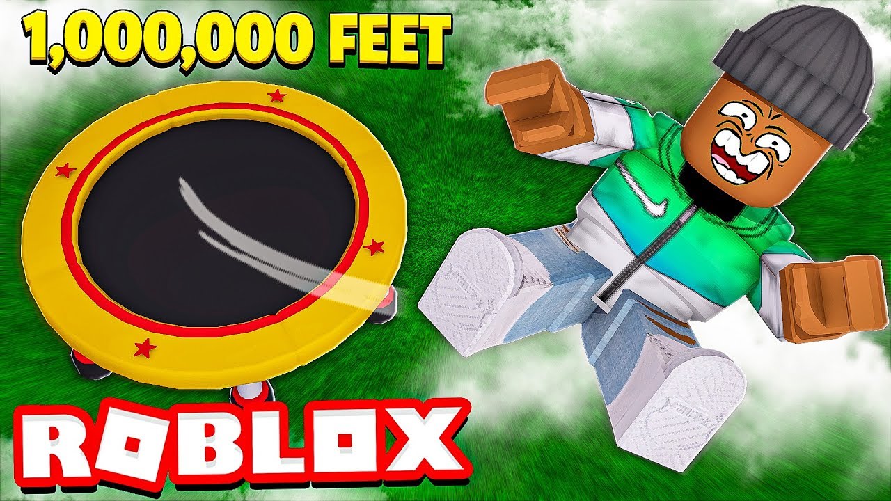 Jumping 1,000,000 feet in Roblox