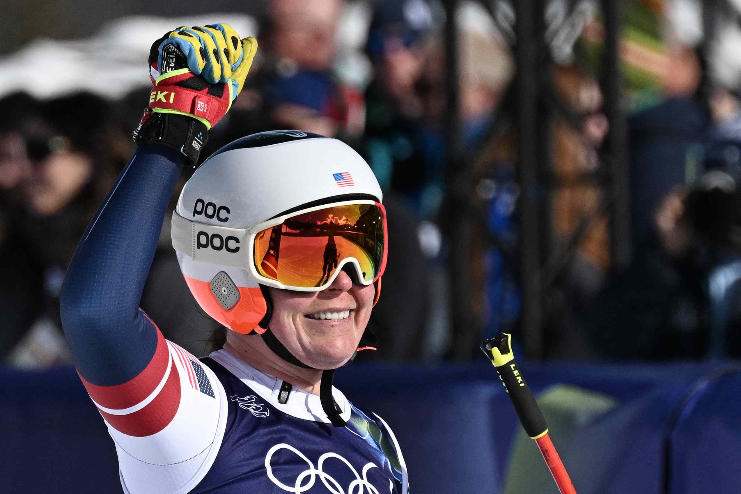 Skier Breezy Johnson wins gold in women's downhill, notching first ...