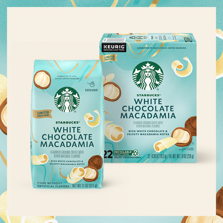 Starbucks launches new white chocolate macadamia coffee flavor for ...