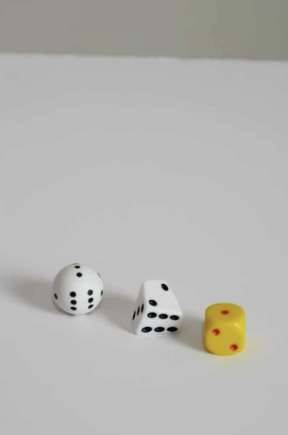 Spherical dice