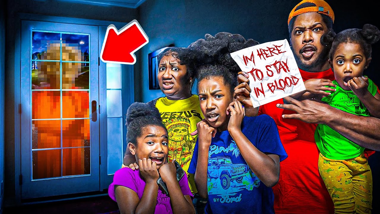 Creepy mom hid inside our house and left a scary note