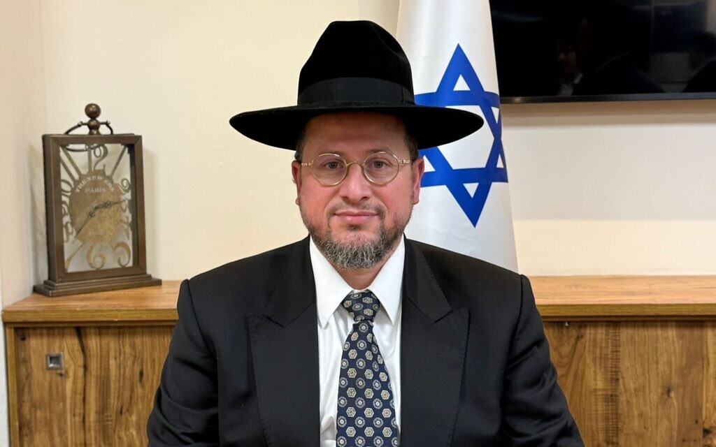 Nephew of Shas chair Deri appointed Beersheba’s chief rabbi
