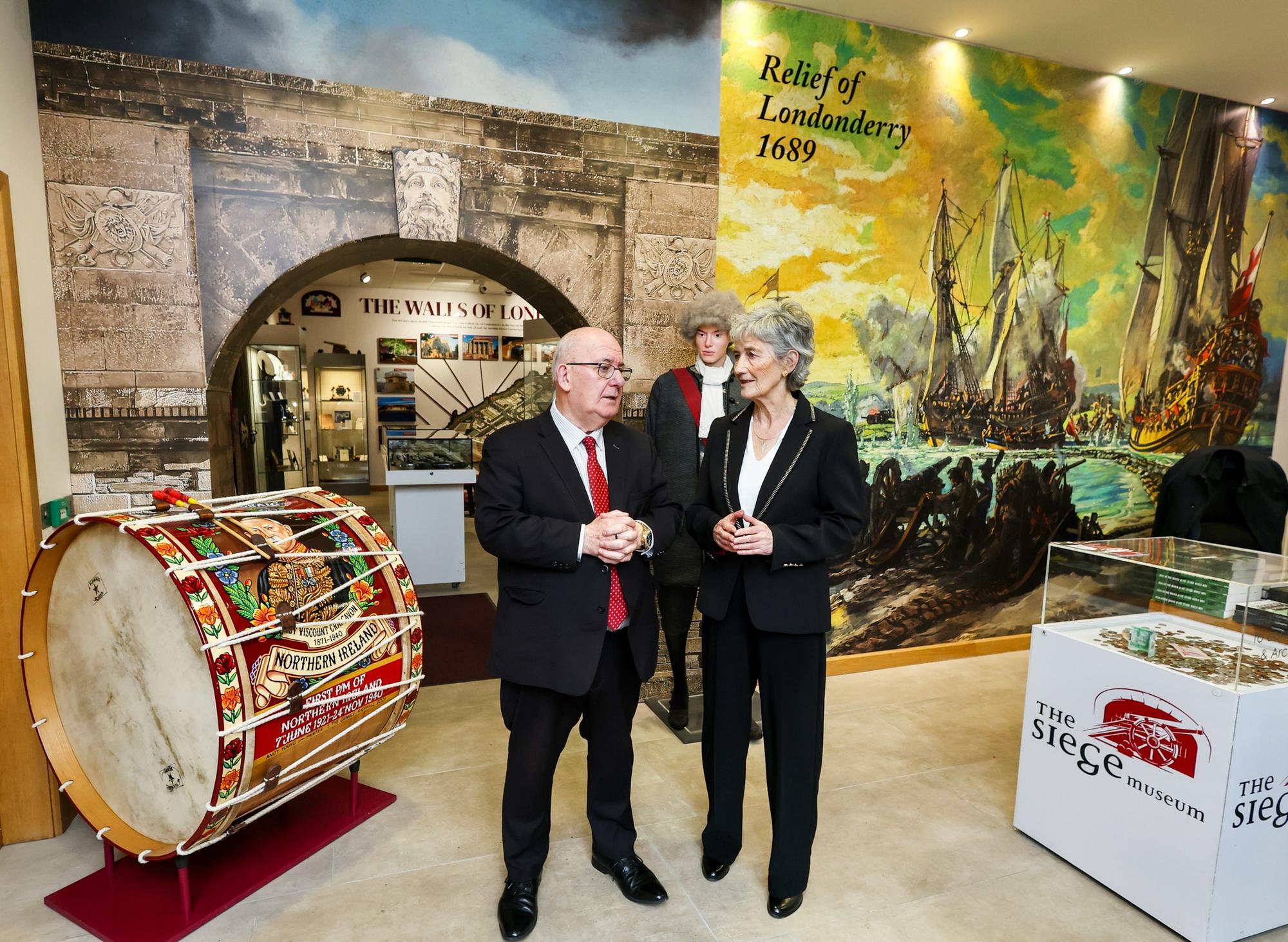 In pictures: President Catherine Connolly's visit to Derry
