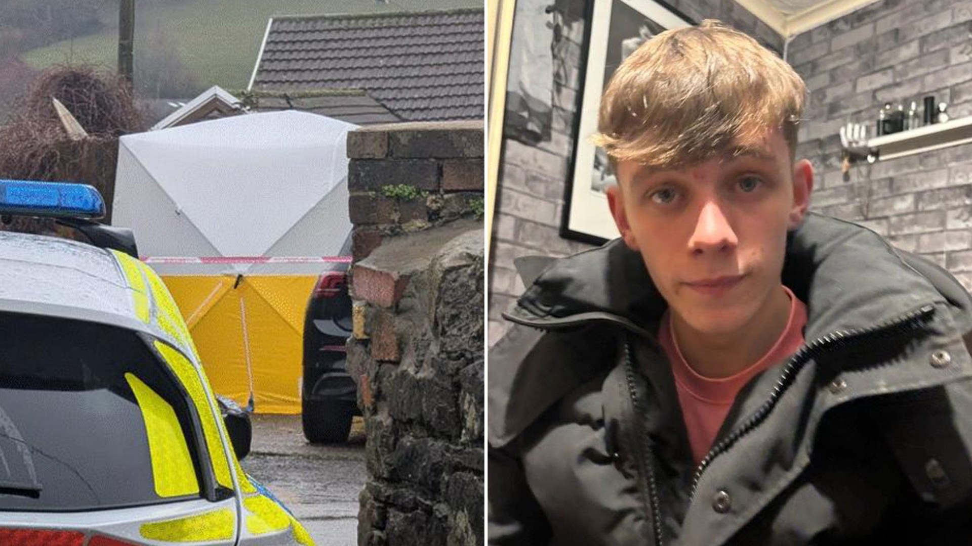 First picture of ‘cheeky’ boy, 17, killed in attack in quiet Welsh village
