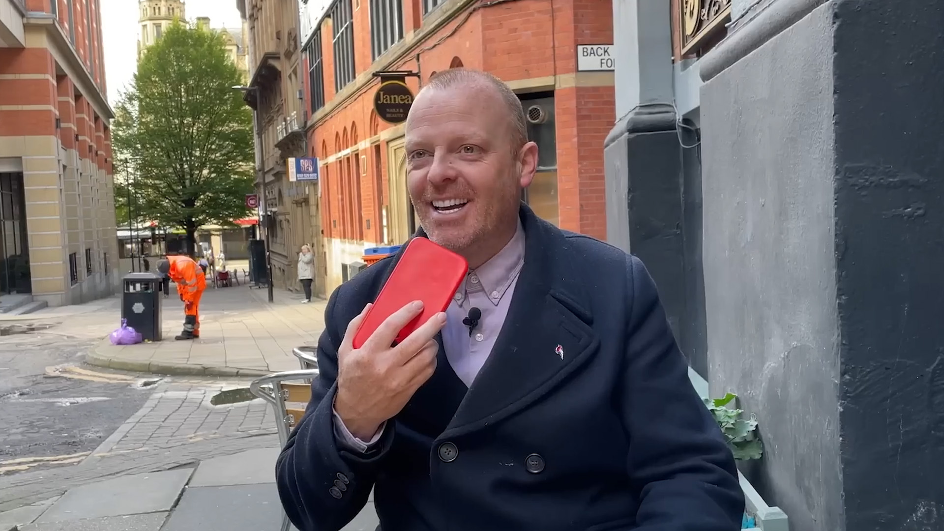 Prank calling a primary school tutor