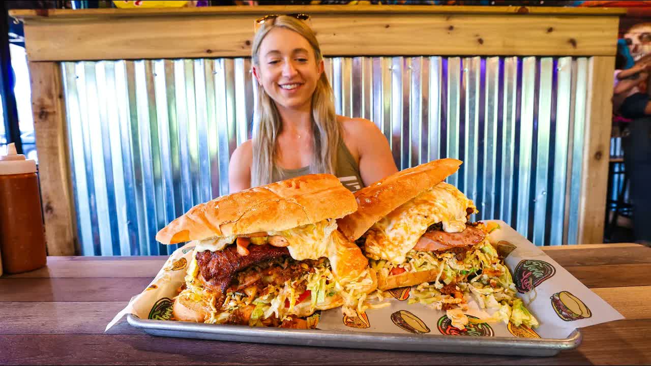 Girl attempts to survive Kentucky’s 8lbs torta food challenge