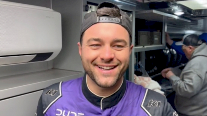 Brandon Overton reacts after sweeping the 2026 Winter Freeze at Screven ...