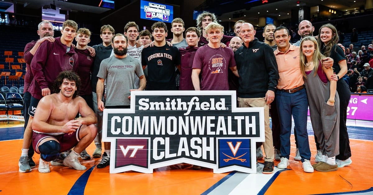Tony Robie evaluates latest Virginia Tech wrestling victory over rival ...
