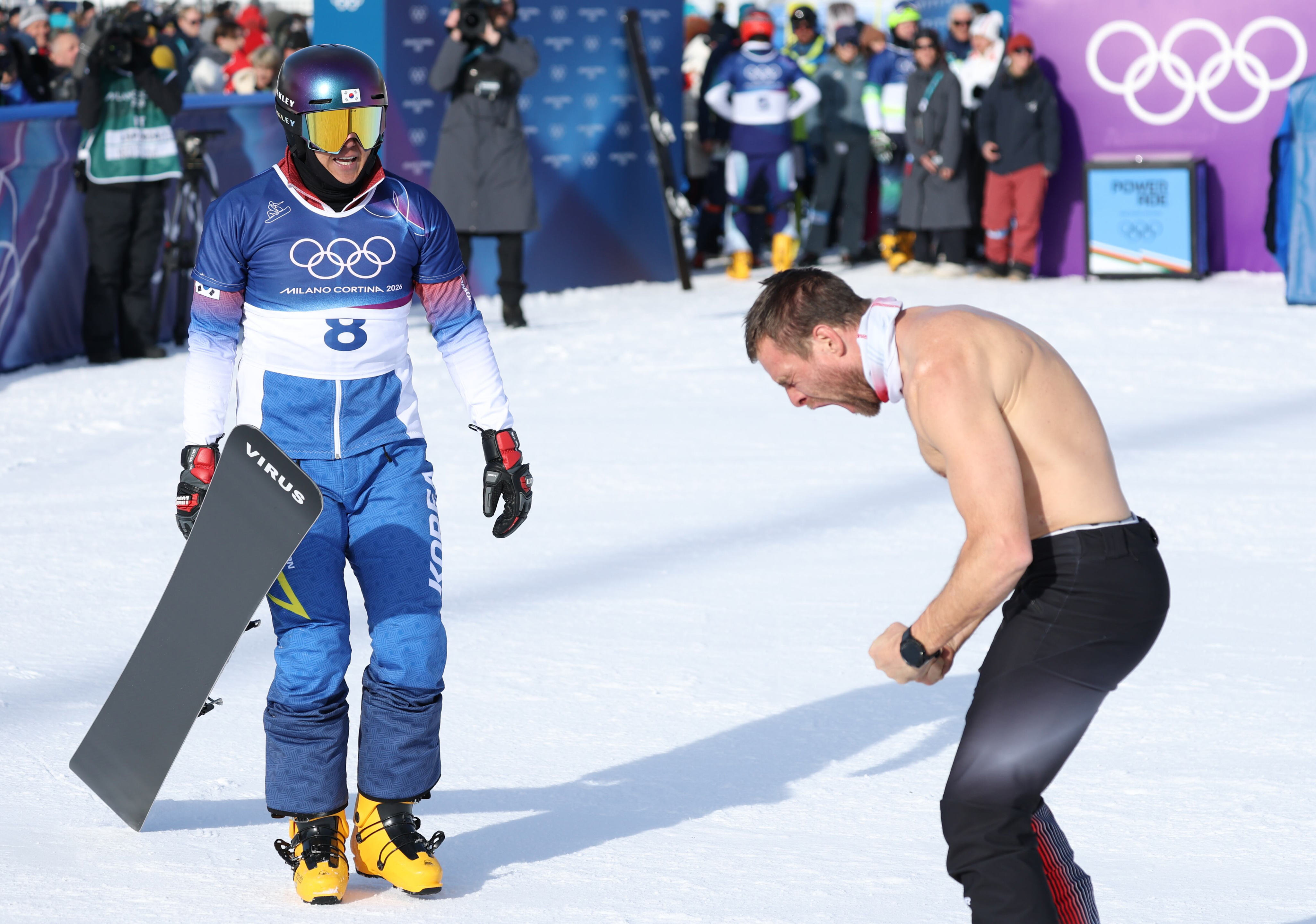 Kim Sang-kyum secures silver, jokes about shirtless celebration