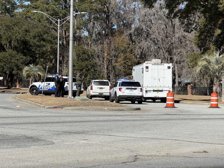 Busy road temporarily closed outside Hunter Army Airfield