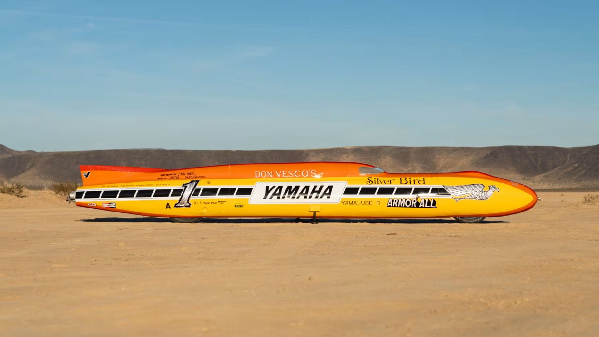 Photos: Legendary Don Vesco's rocket-shaped record-breaking motorcycles ...