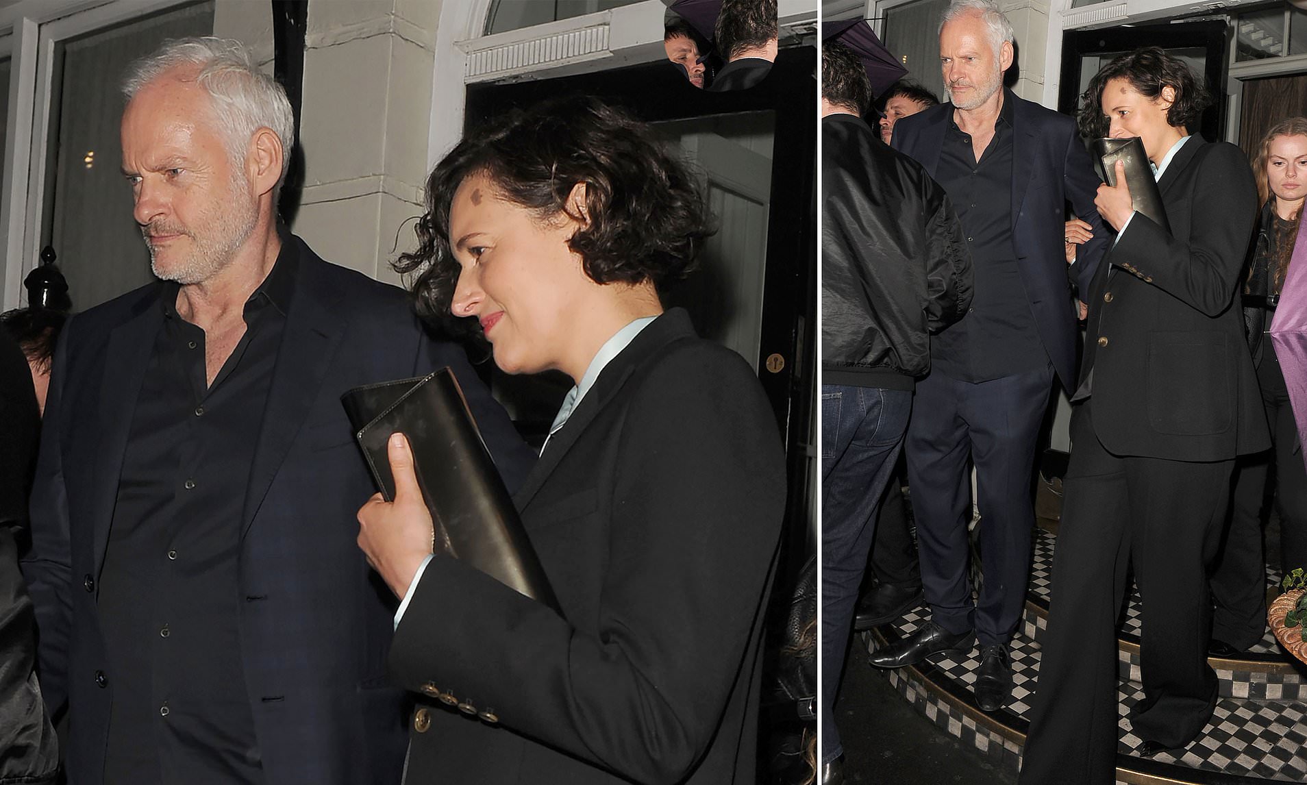 Phoebe Waller-Bridge and fiancé Martin McDonagh look happier than ever ...