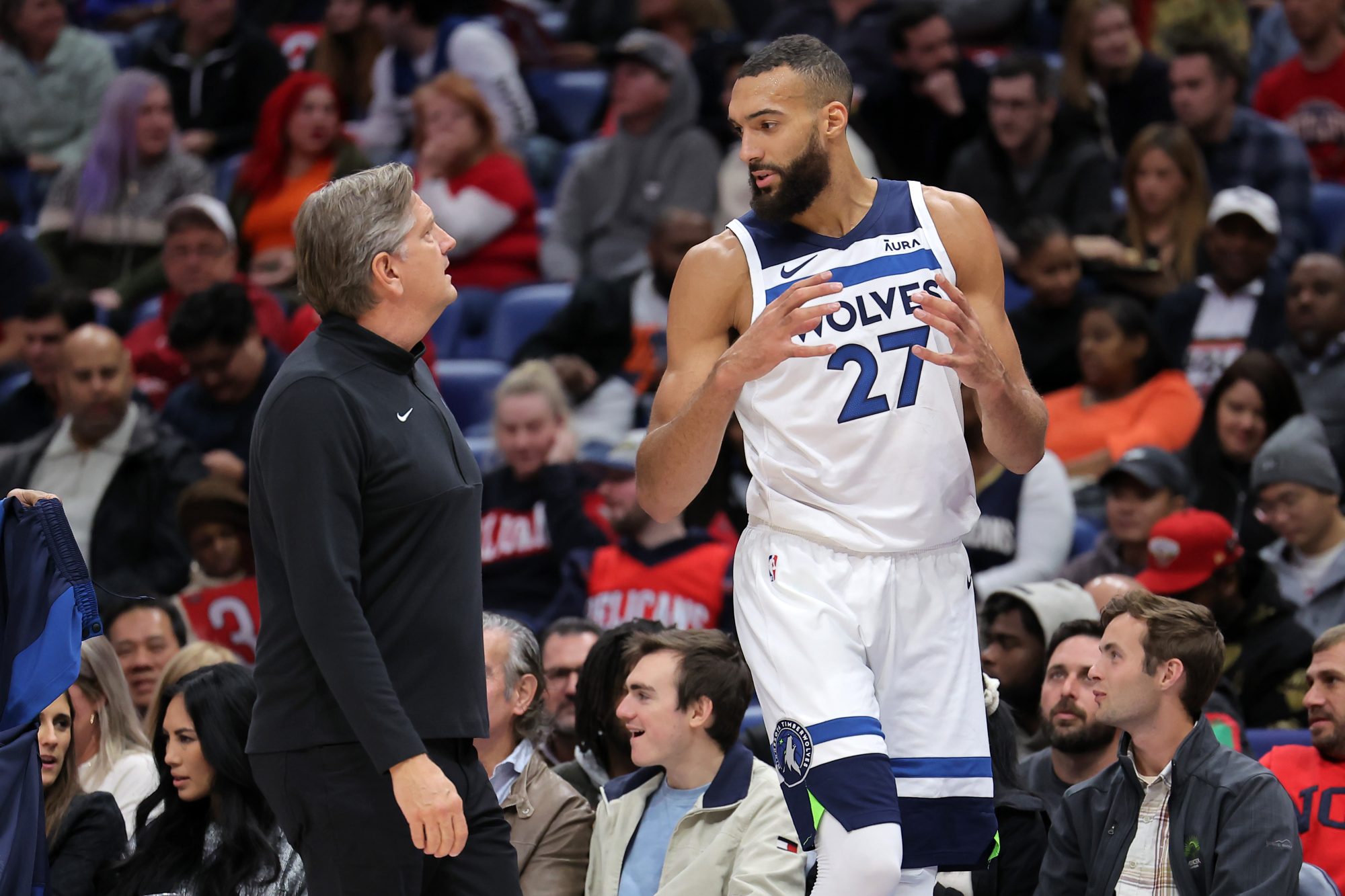 Fed-up Rudy Gobert wants coach to bench Timberwolves players over lack ...