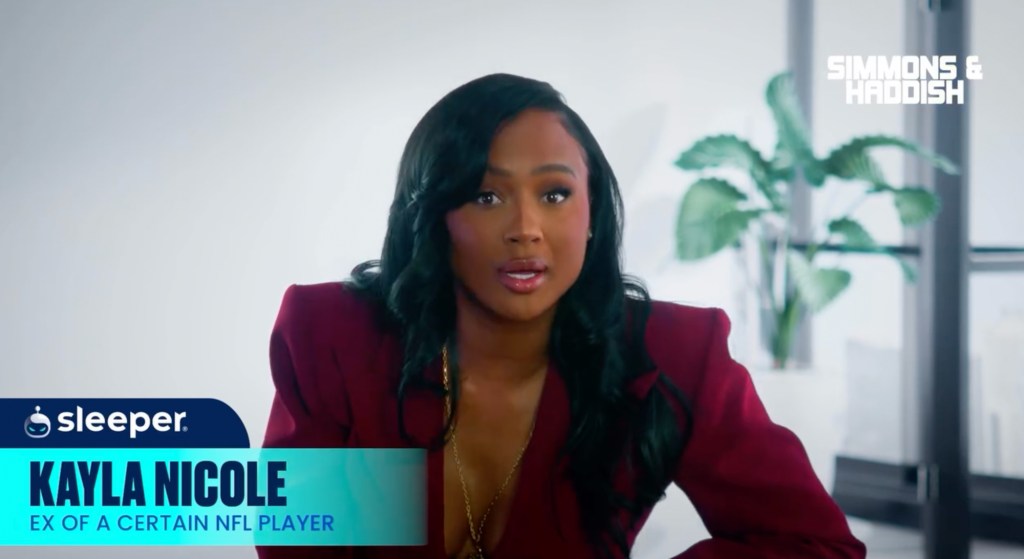 Kayla Nicole shades ex-boyfriend Travis Kelce, Taylor Swift in Super ...