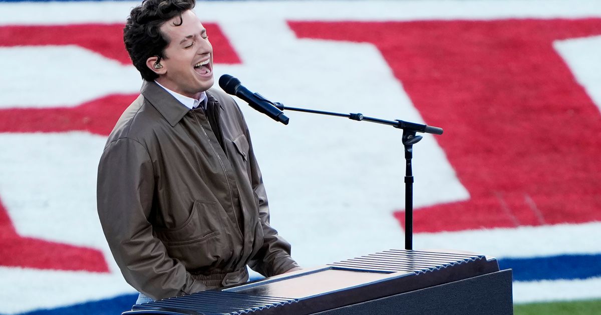 Charlie Puth nailed the Super Bowl’s hardest song