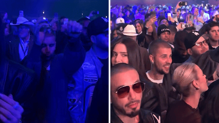Justin Bieber spotted vibing to Ludacris' 'Baby' at SI party