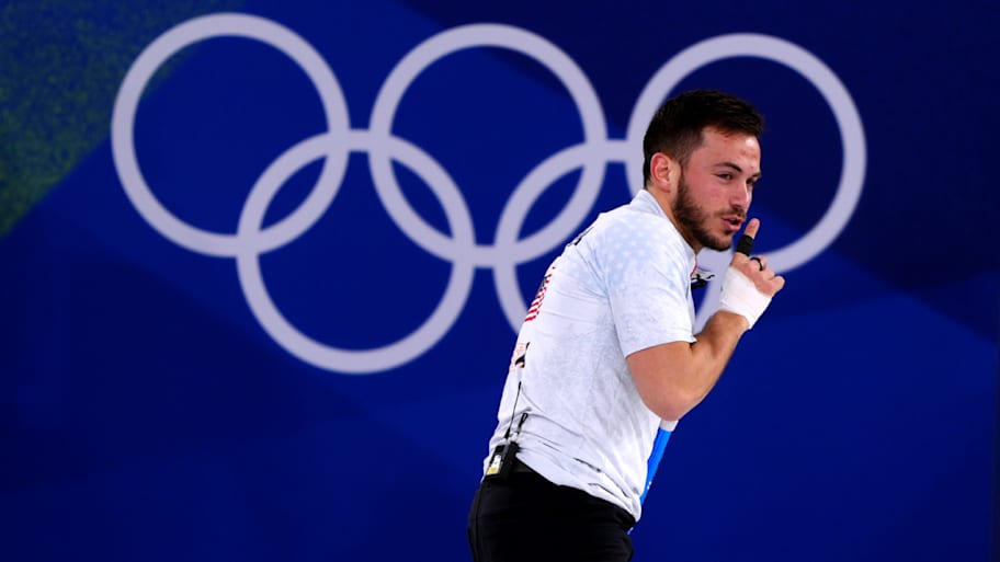 American curler Korey Dropkin was so hyped after triple takeout vs. Sweden