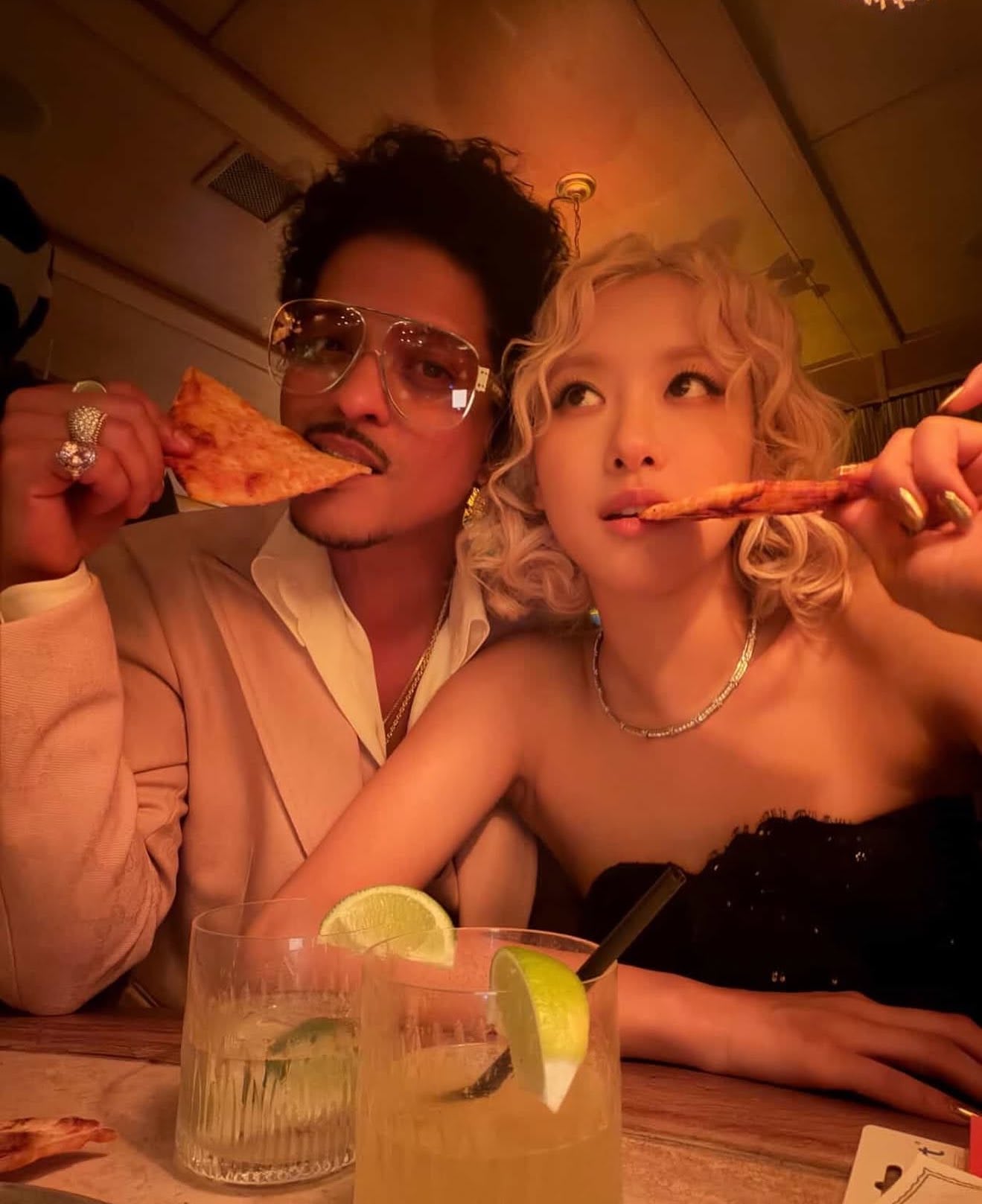 Bruno Mars teases new music with Rosé after Grammy losses and fake feud ...