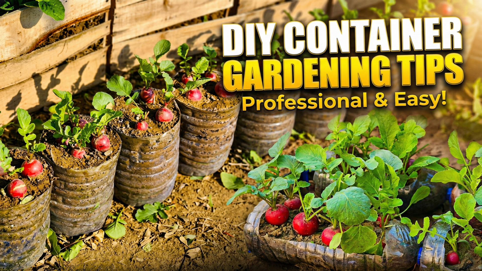 Grow your own vegetables with this easy plastic bottle hack