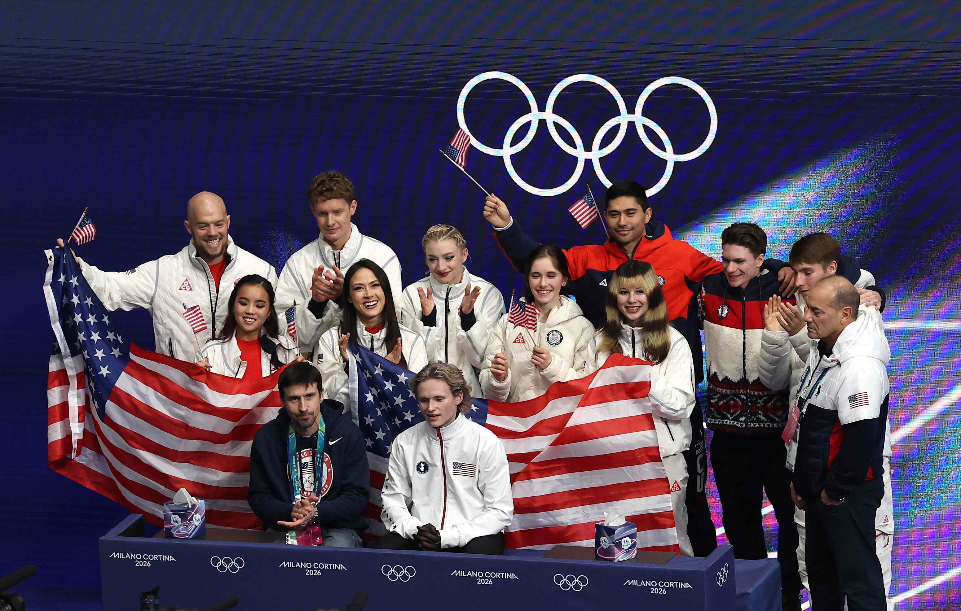 Ilia Malinin secures Team USA figure skating gold with a backflip in ...