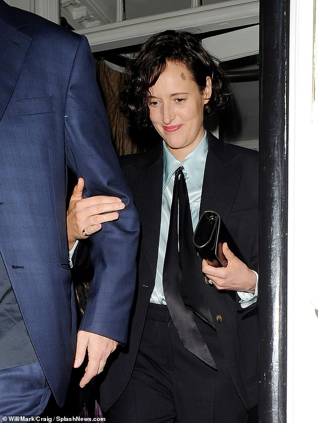 Phoebe Waller-Bridge and fiancé Martin McDonagh look happier than ever ...