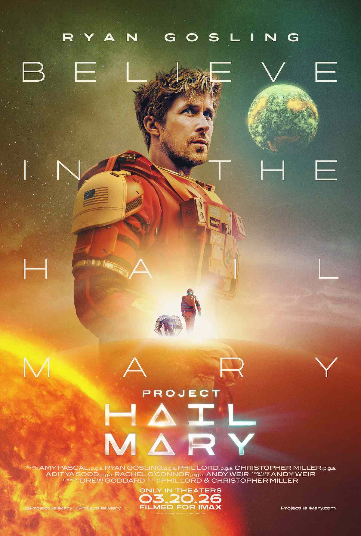 Project Hail Mary reveals new trailer and poster