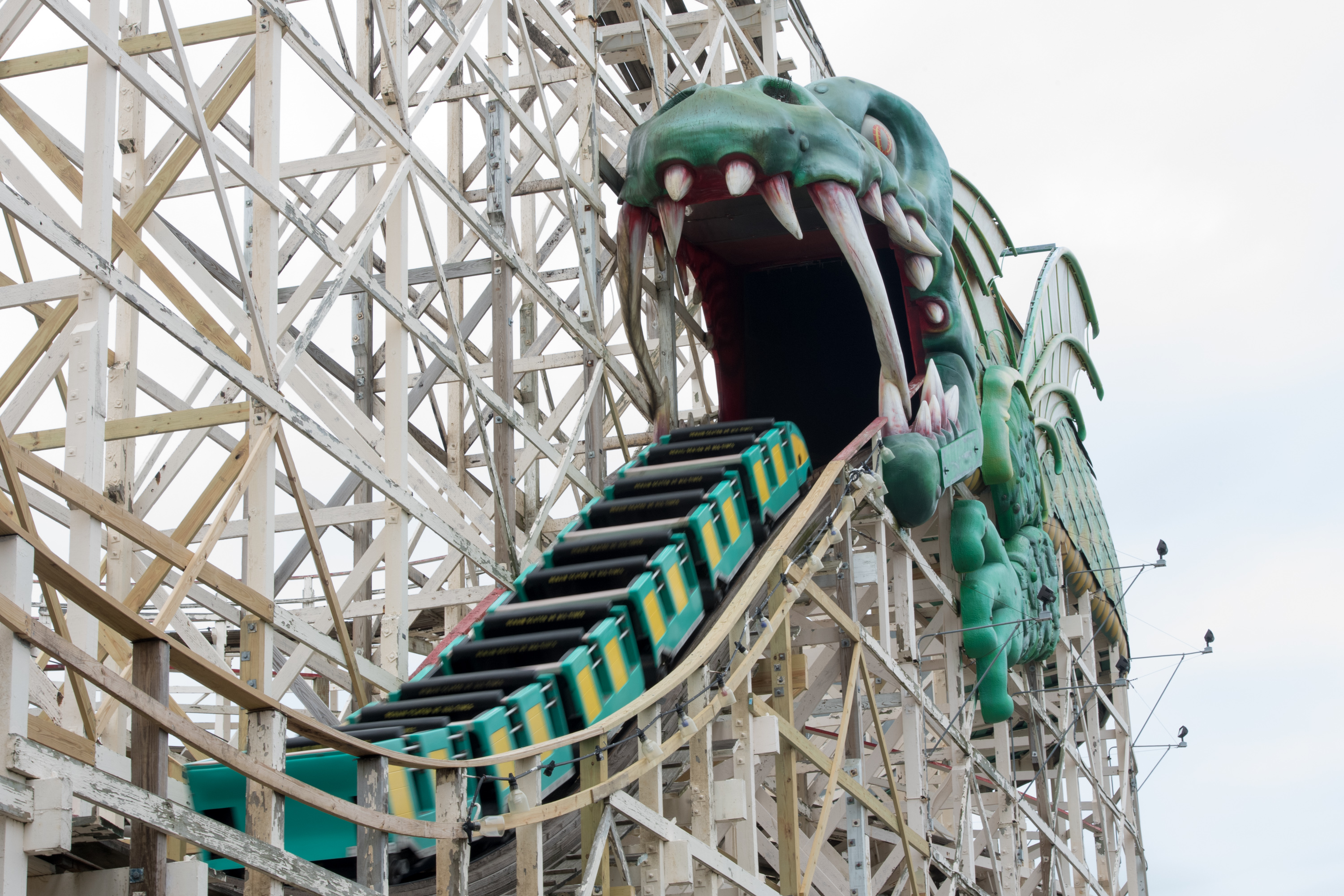 Locals breathe fire as dragon from iconic Playland coaster chucked in ...