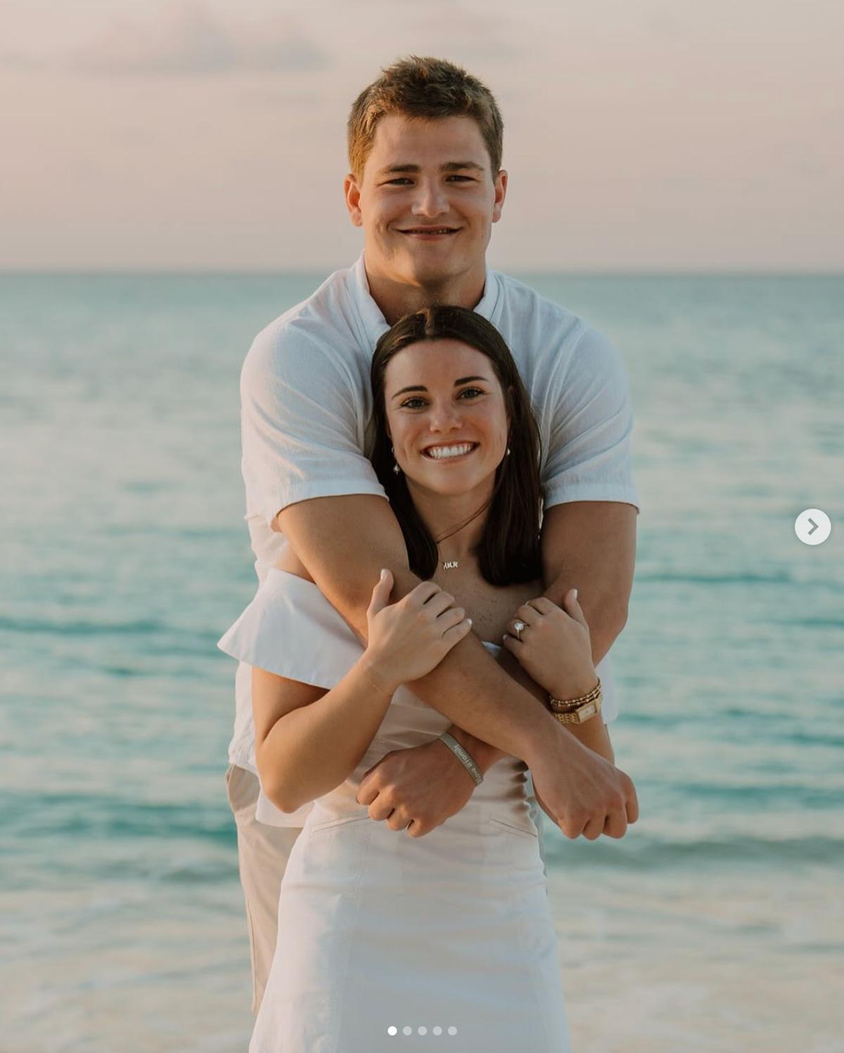 She is Drake Maye’s beautiful partner