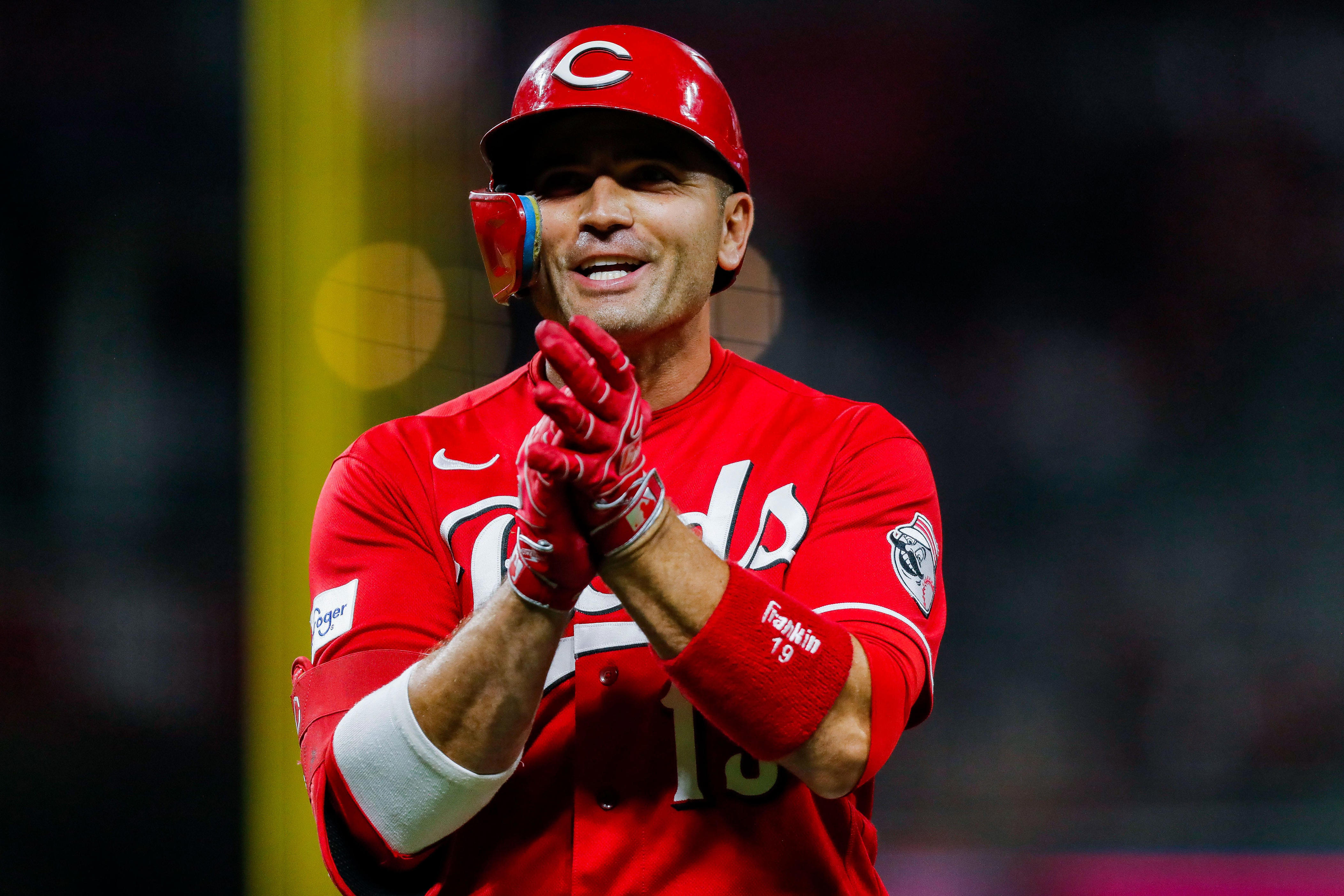 Cincinnati Reds great Votto names his dog after Joe Morgan