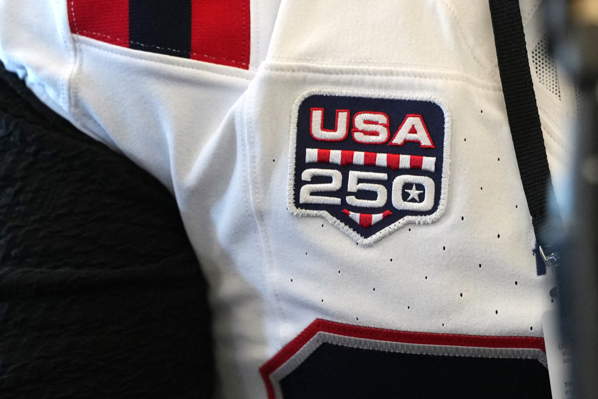 What does the 'USA 250' patch mean on Patriots, Seahawks Super Bowl ...