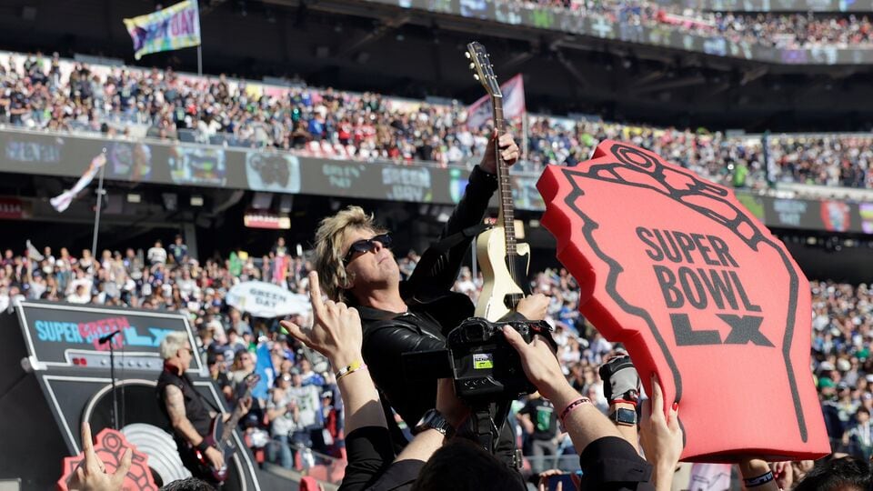 Green Day rocks Super Bowl LX with 'American Idiot' medley in 60th ...