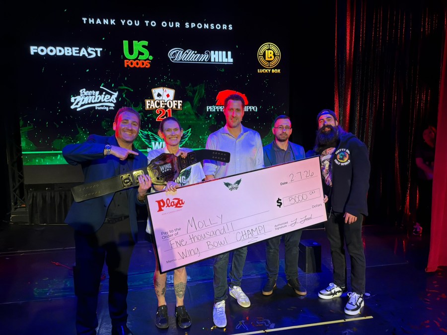 Winner of Las Vegas chicken wing eating competition ate nearly 200 wings