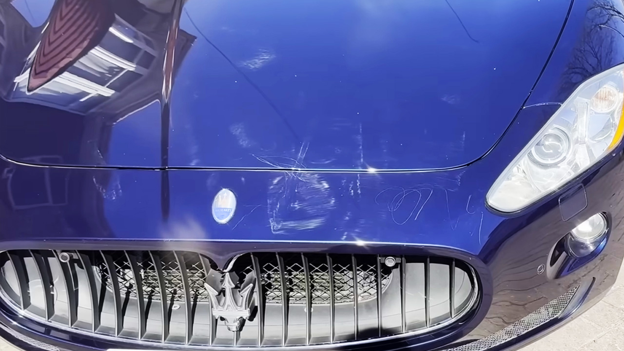 How to fix scratched paint on cars