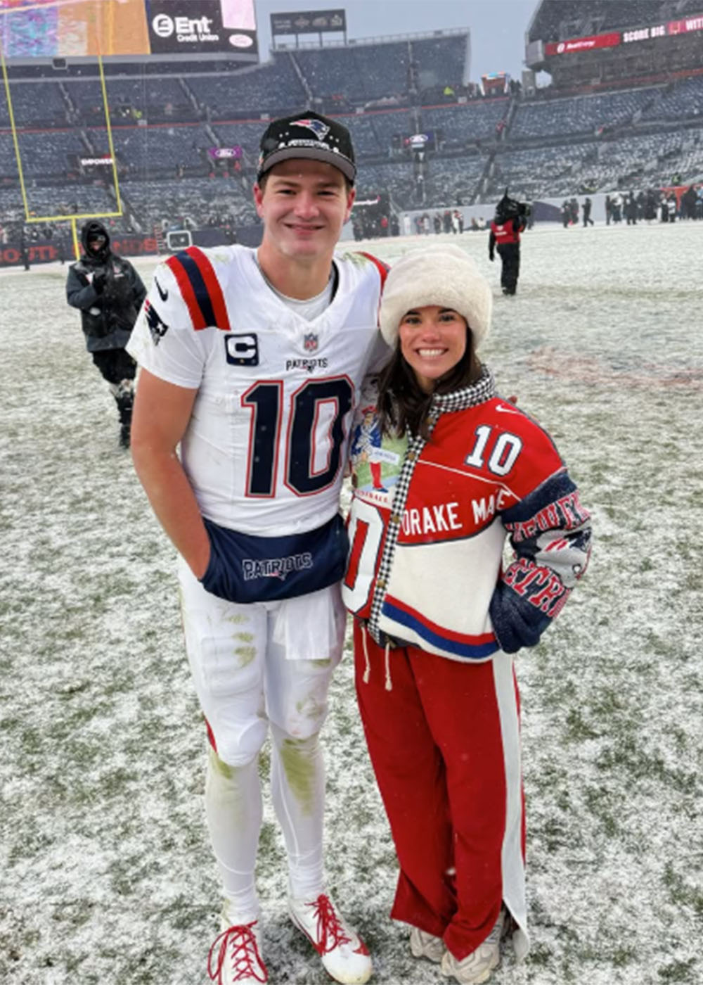 Meet Patriots QB Drake Maye’s wife, Ann Michael, who has become an ...