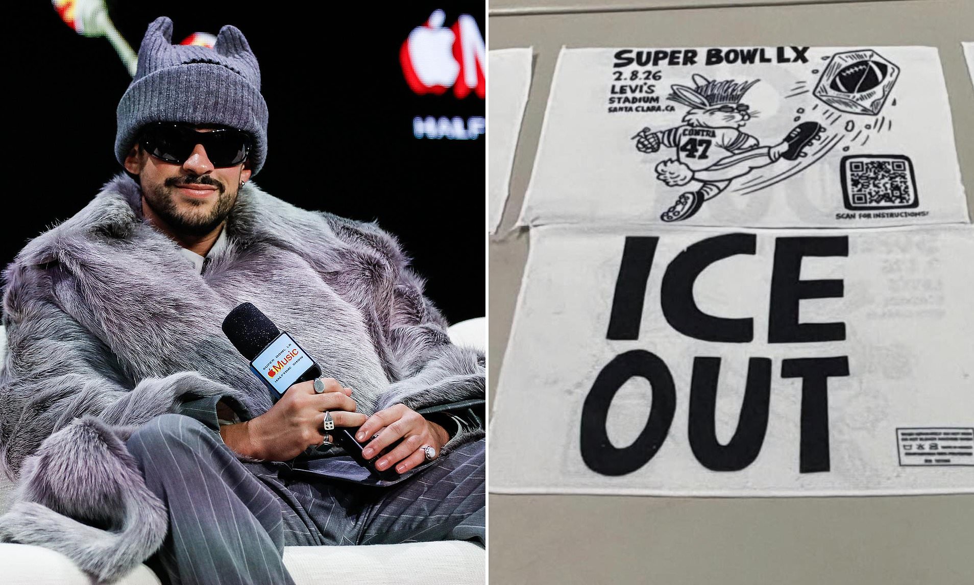 Anti-ICE group inspired by Bad Bunny plot Super Bowl protest