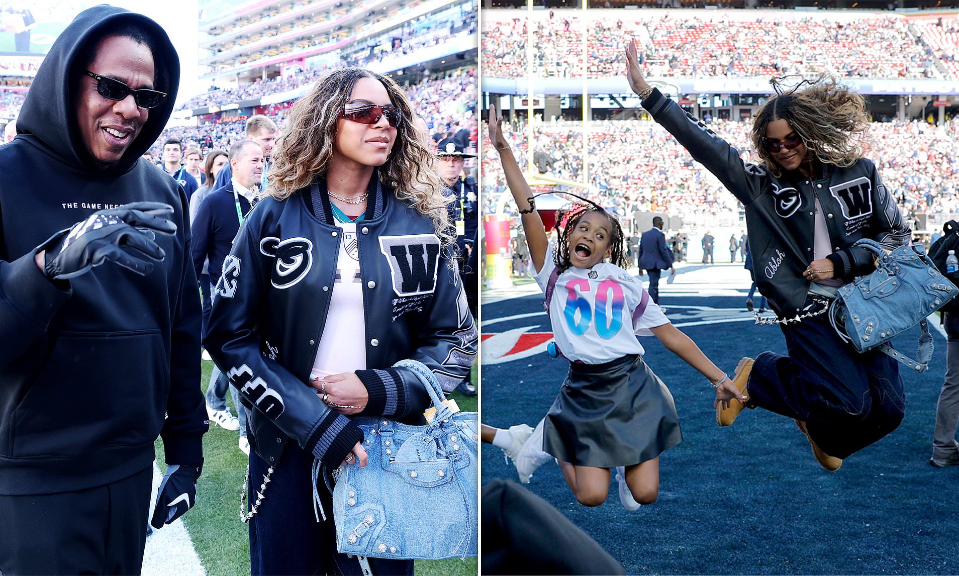 Blue Ivy looks just like her mom as she joins rarely seen sister Rumi ...