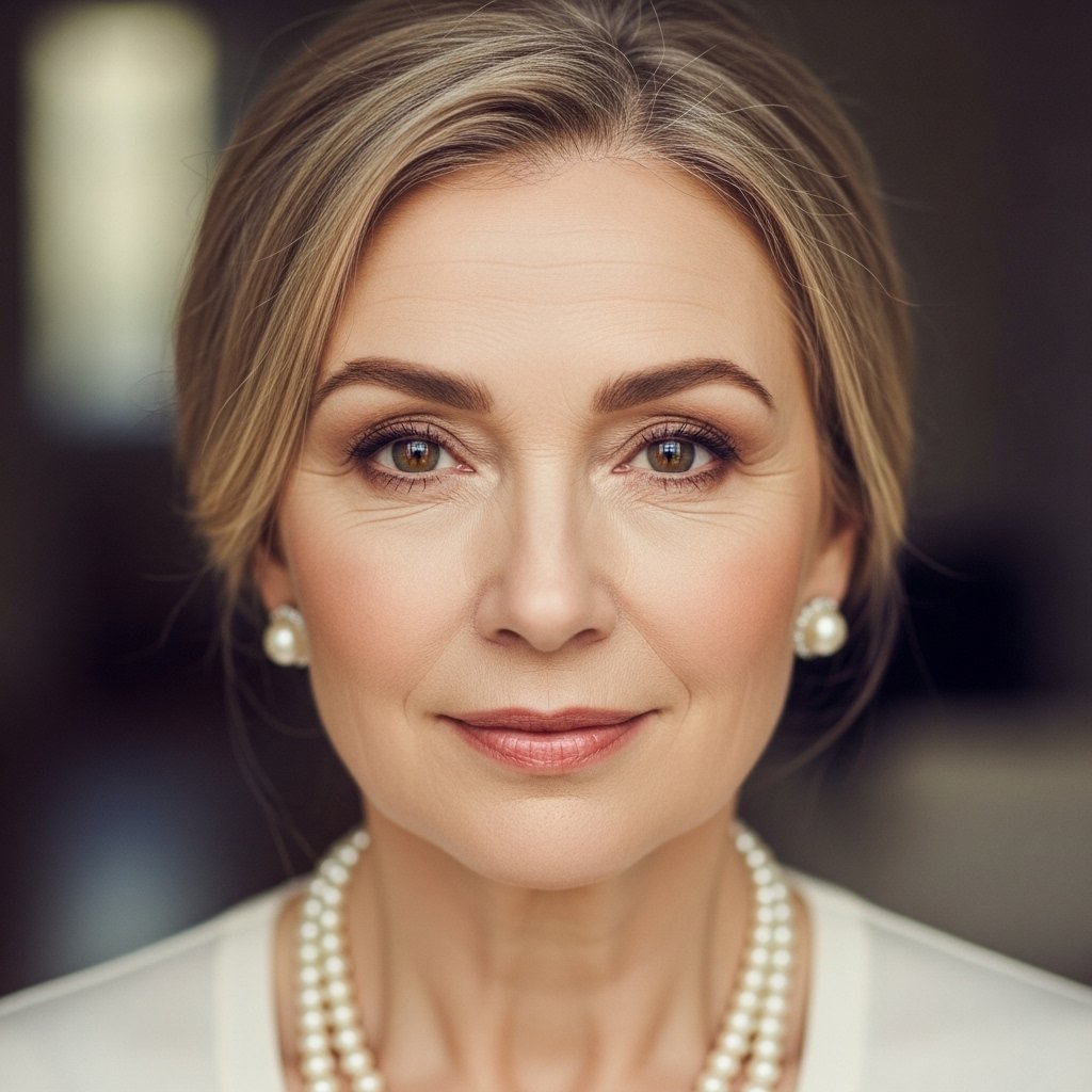 Eyebrow shape choices for mature faces with practical guidance