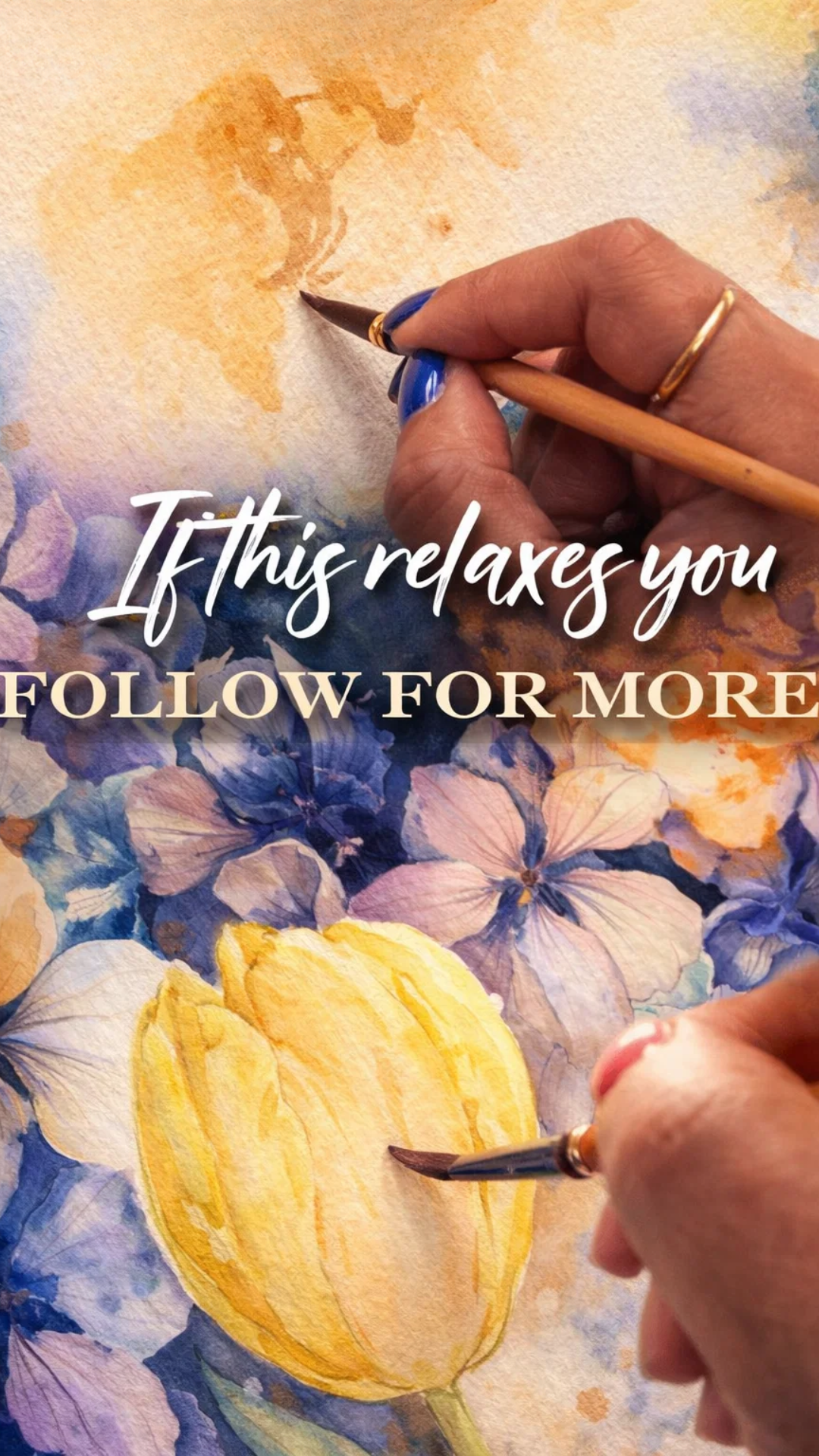 Let's paint something gentle and pretty