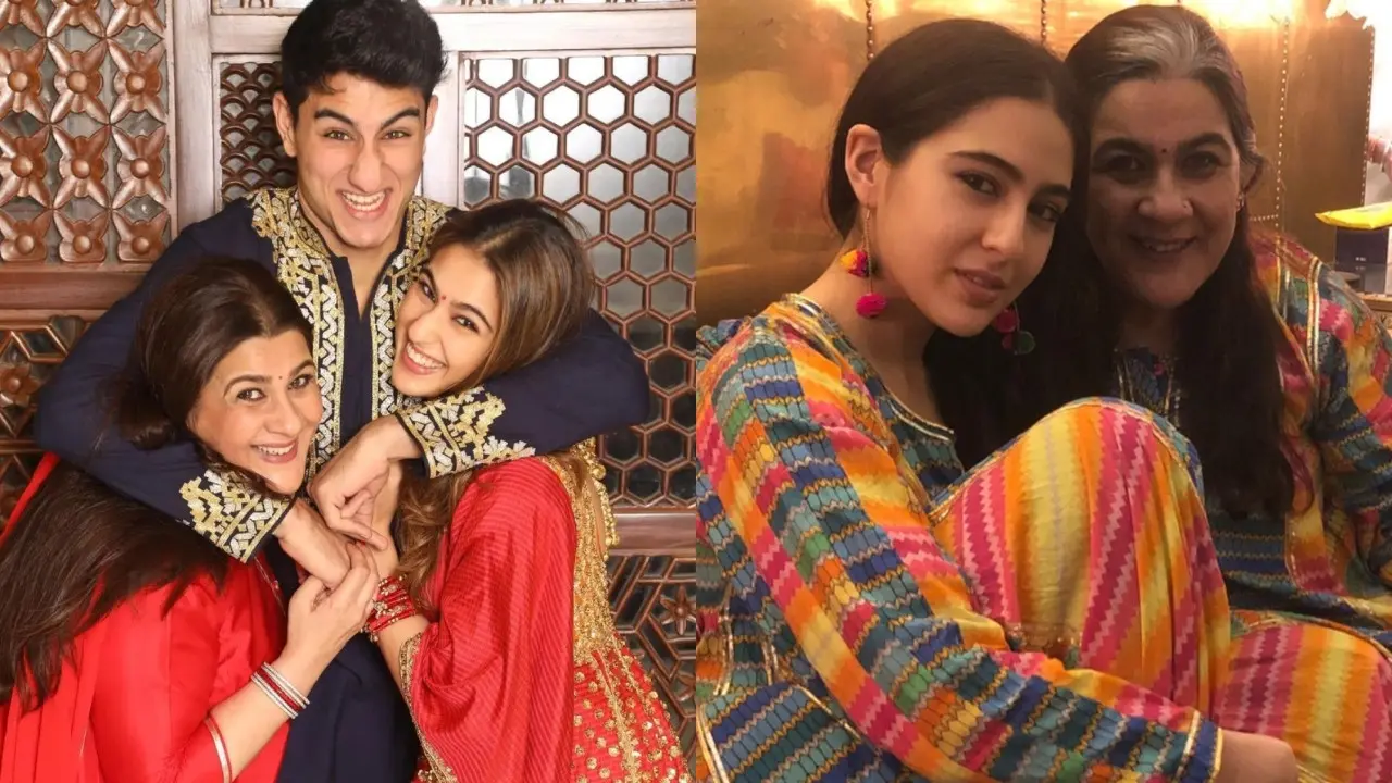 Amrita Singh Birthday 2026 heartwarming pics with Sara Ali Khan and Ibrahim