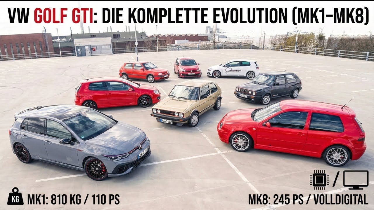 VW Golf MK2 GTI vs. MK5 GTI – zwei Generationen im Vergleich