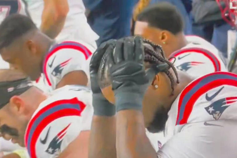 Devastating moment captured Super Bowl heartbreak for Patriots players ...