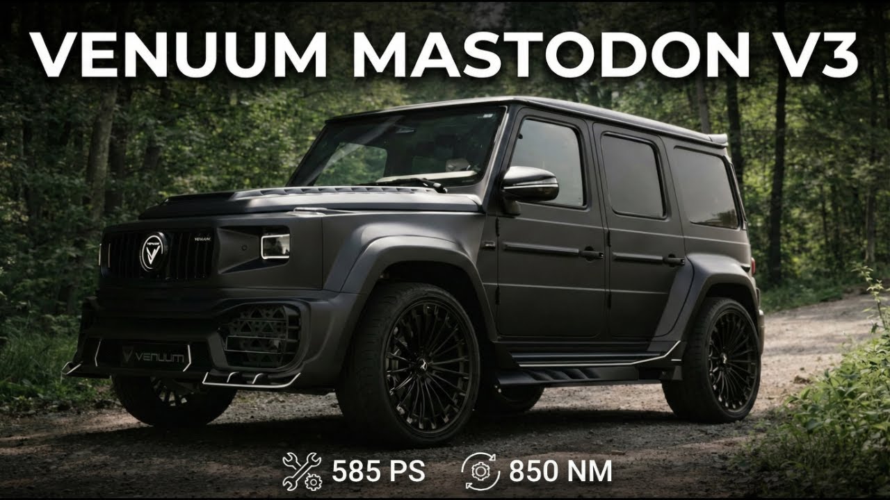 Umbau-Highlight: Mercedes-AMG G 63 wird zum Venuum Mastodon V3