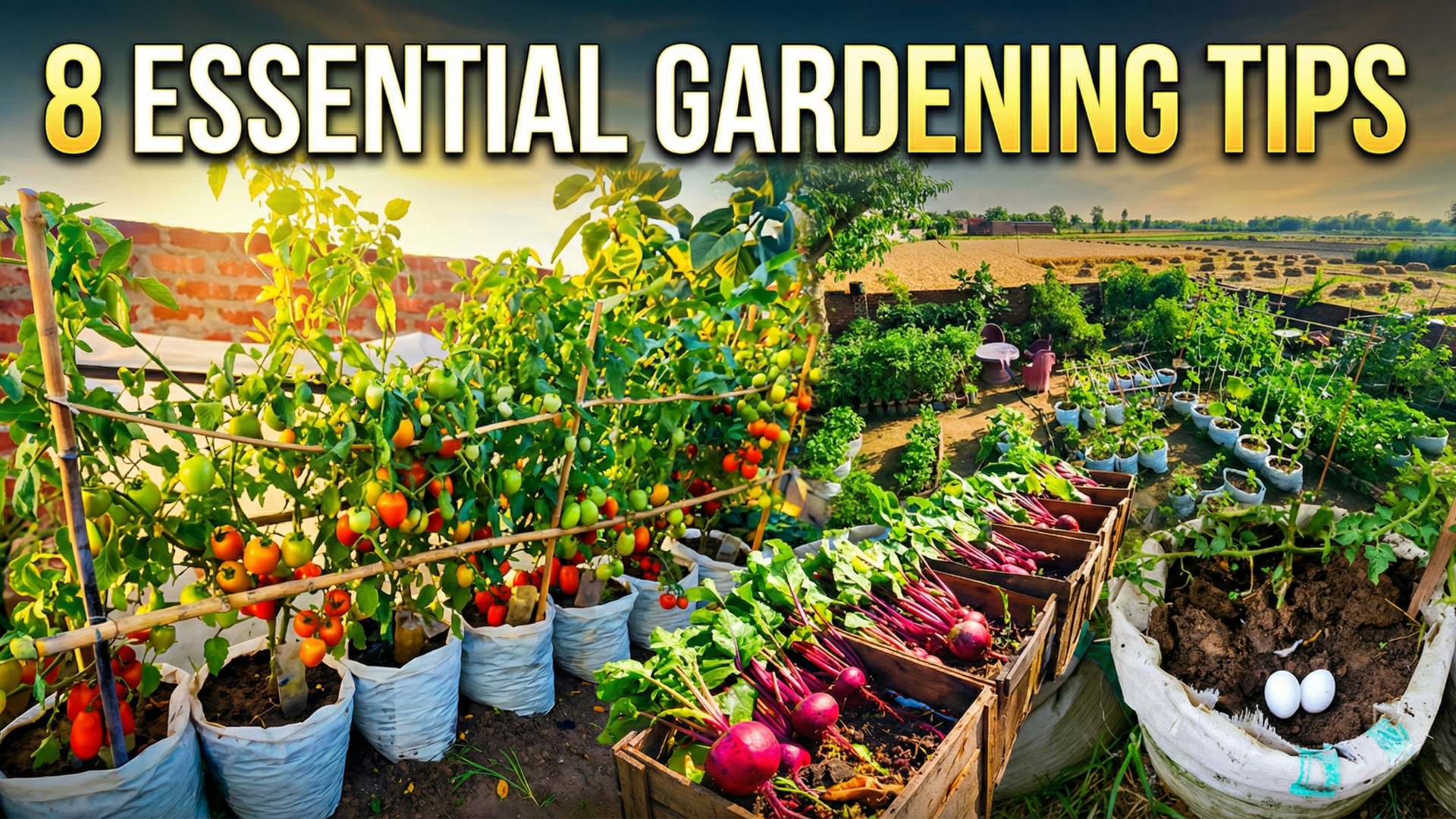 Beginner’s guide: 8 tips for successful container gardening