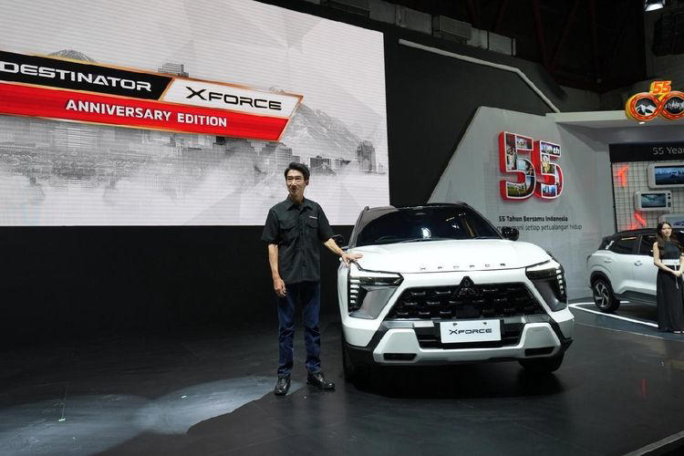 Mitsubishi Xforce 55th anniversary edition debut di IIMS 2026, sentuhan ...