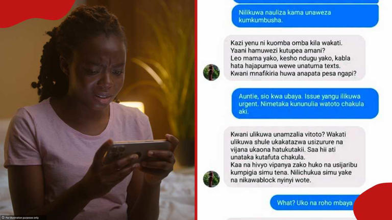 Kenyan woman laments after uncle who promised to send money cuts her ...