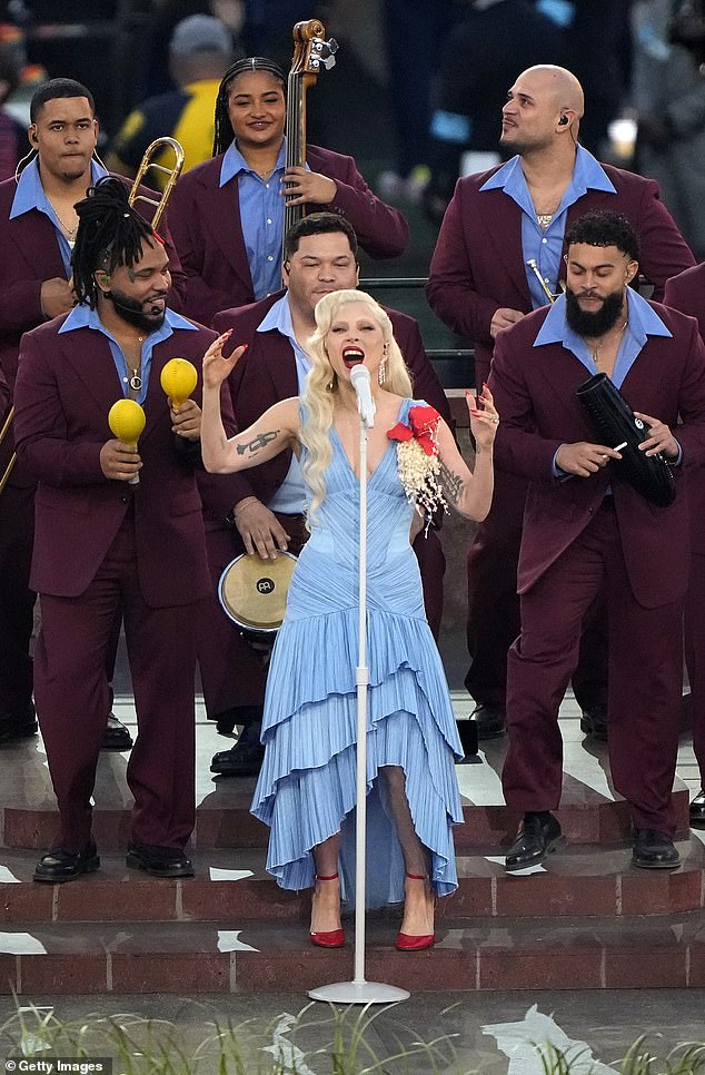 Lady Gaga accused of having 'Ozempic face' during Super Bowl halftime ...