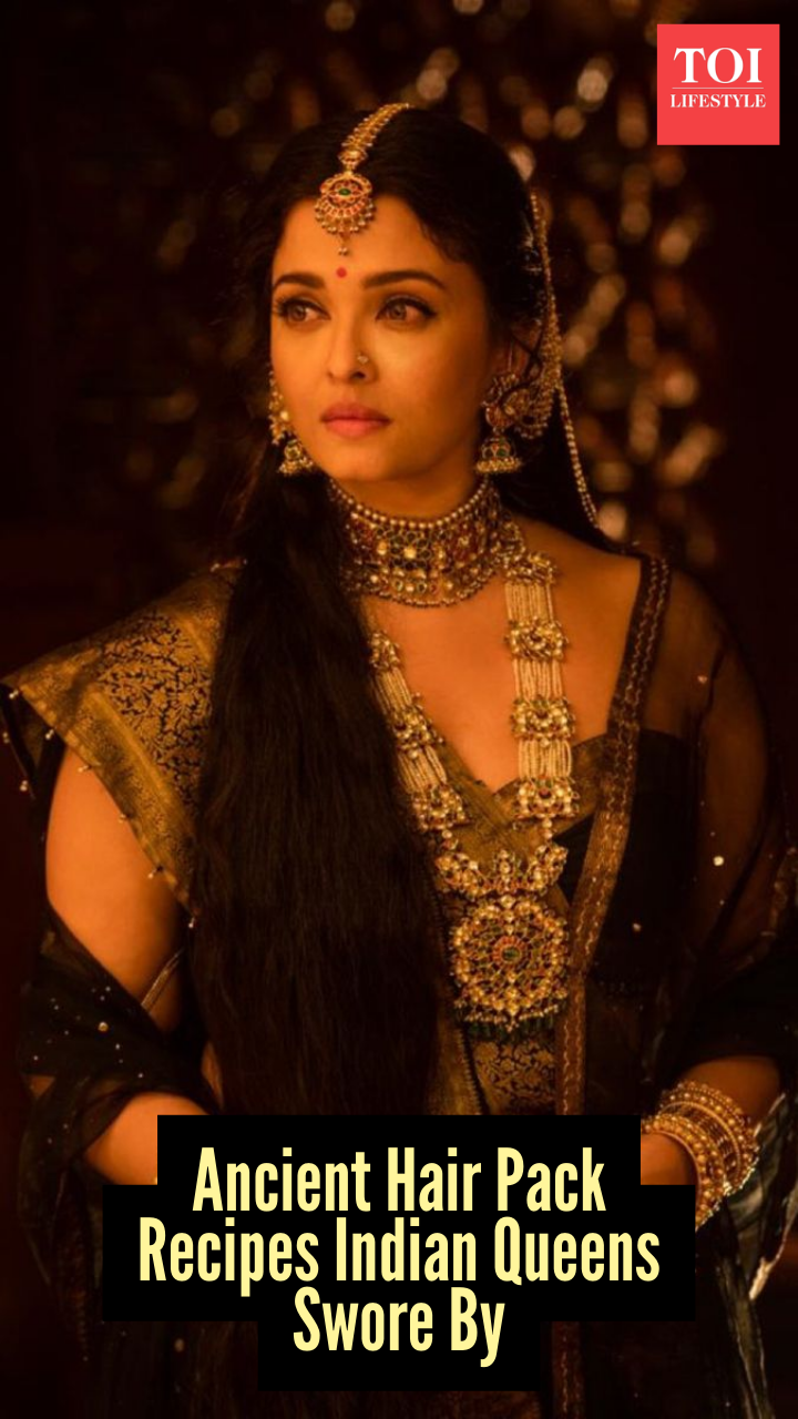 Ancient hair pack recipes used by Indian queens for long locks