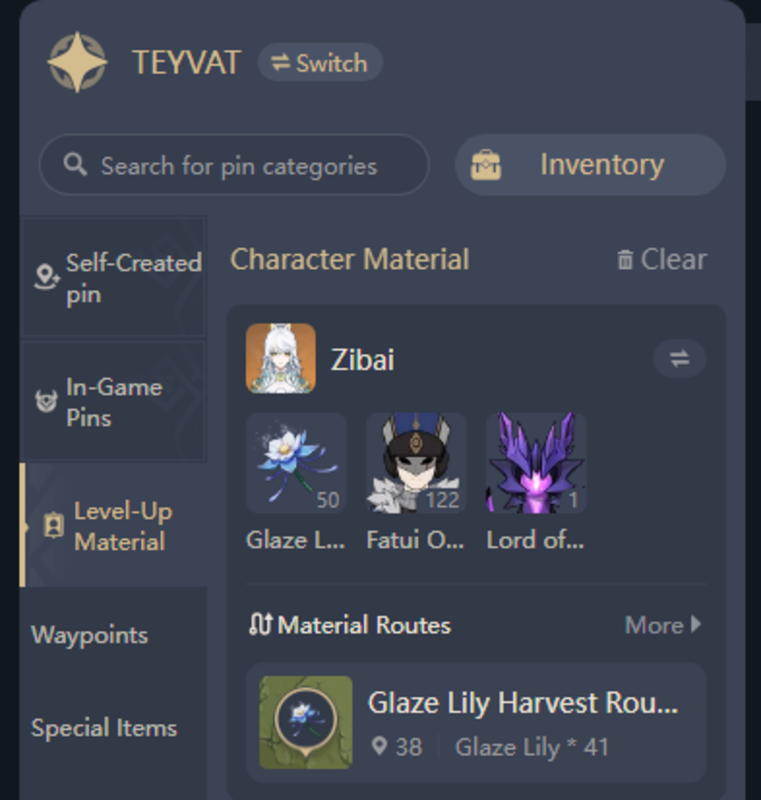 Where to find Zibai’s upgrade materials in Genshin Impact Luna IV ...