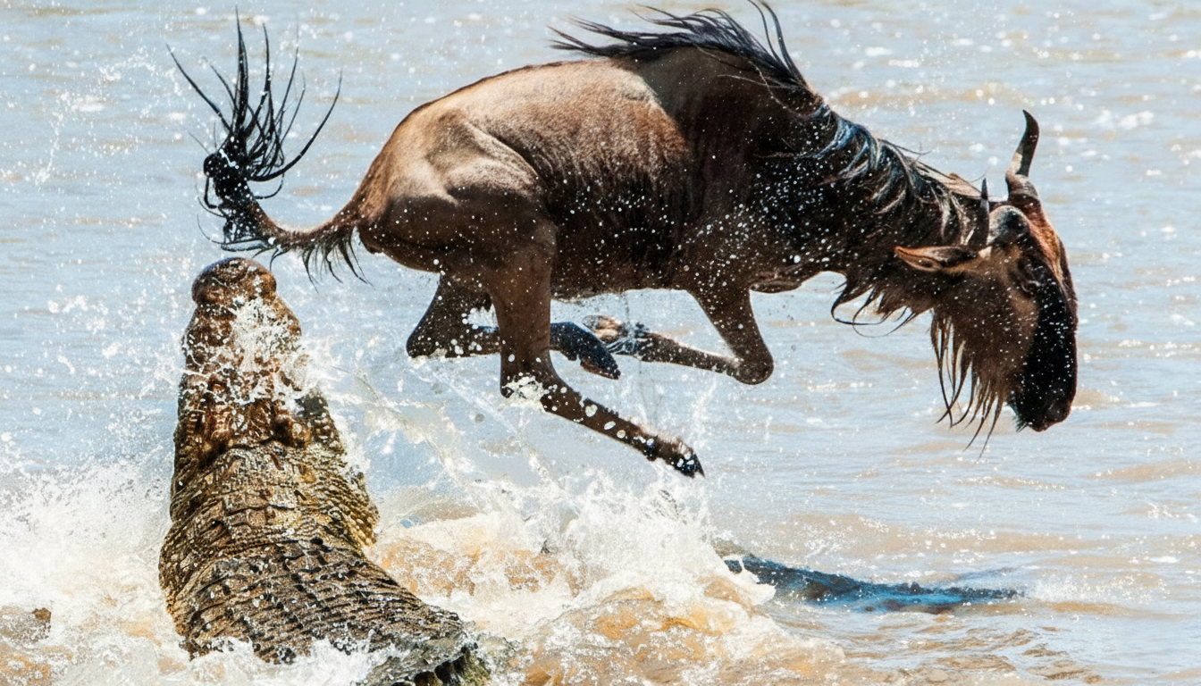 The constant motion behind crocodile survival strategies